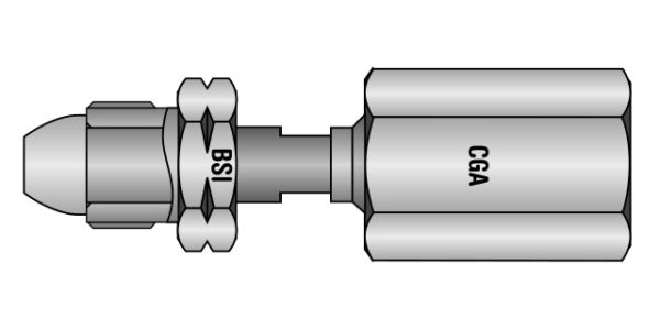 BSI Compressed Gas Service Connections - GFP - GasFlo Products ...
