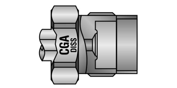 CGA (DISS) Ultra High Integrity Service Connections - GFP - GasFlo ...