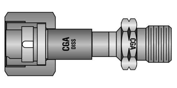 CGA (DISS) Ultra High Integrity Service Connections - GFP - GasFlo ...