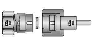 CGA (DISS) Ultra High Integrity Service Connections - GFP - GasFlo ...